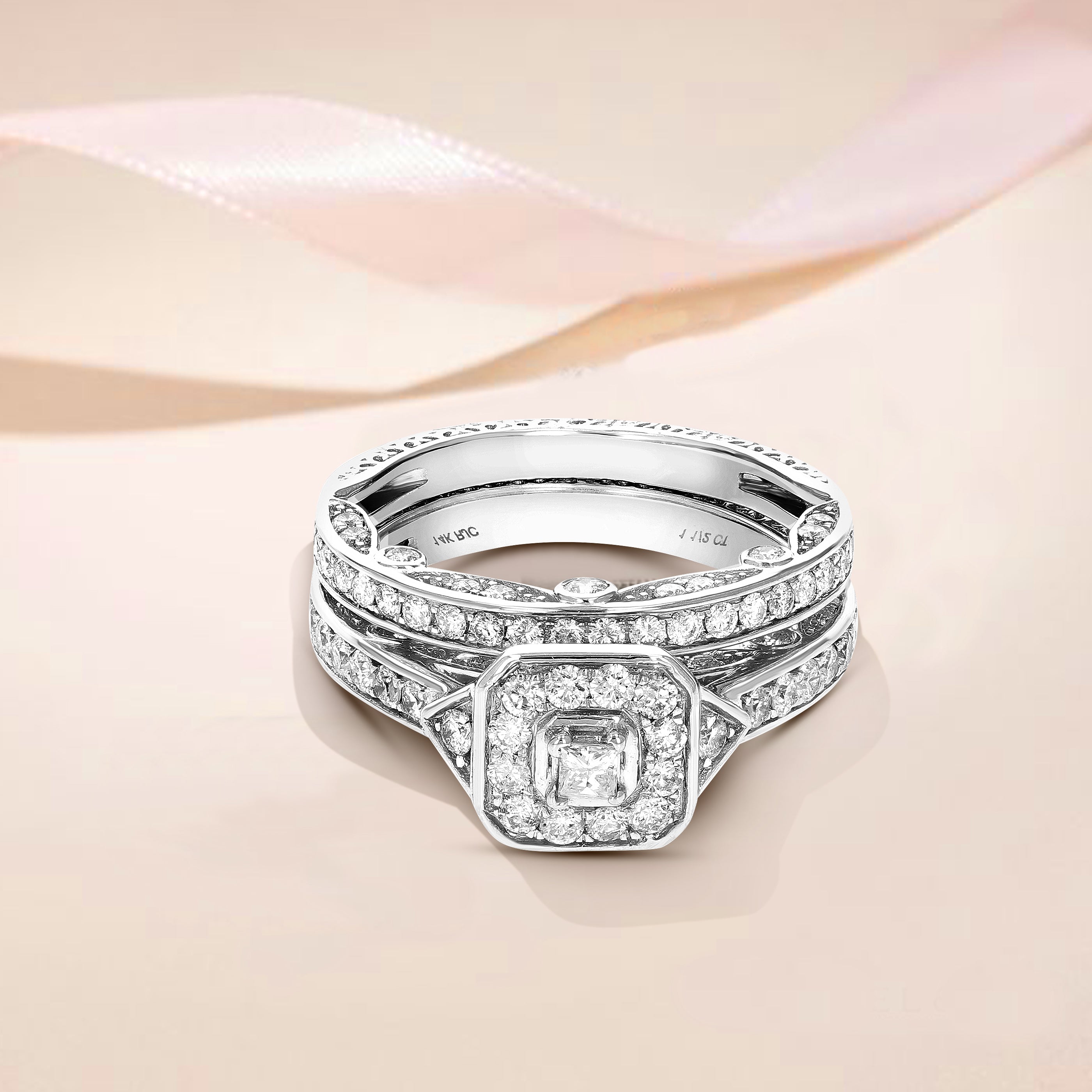 Bridal Set Diamond Rings – Vir Jewels